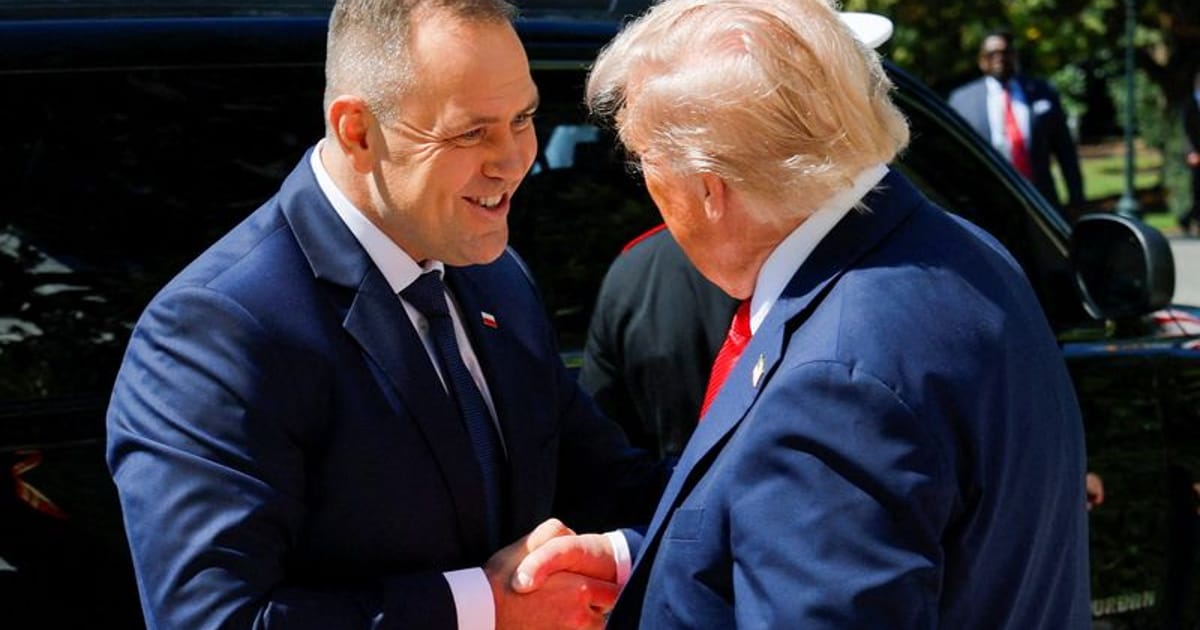 Polish president thanks Trump for increasing US military presence