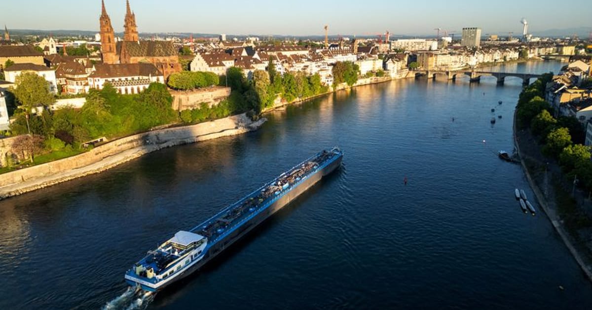 Rhine River Water Levels in Germany Rise, Shipping Nears Normal