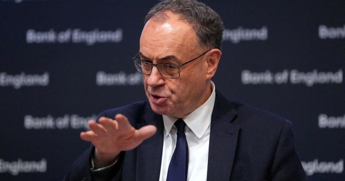 Bank of England's Bailey says allowing inflation to run above tar
