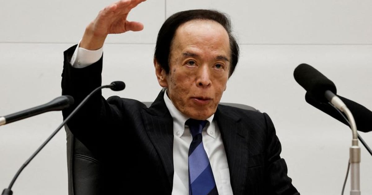 Bank of Japan Governor Ueda Hospitalised, To Miss June Policy Meeting