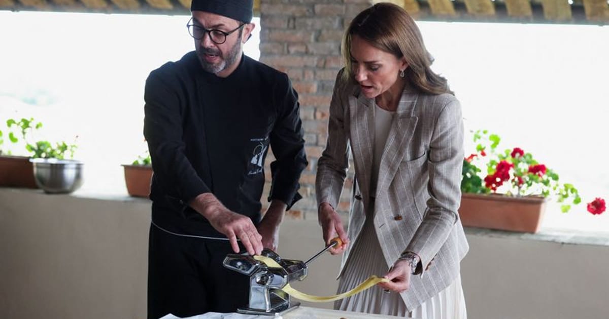 Princess Kate Learns Pasta-Making in Italy’s Food Valley | Royal Visit